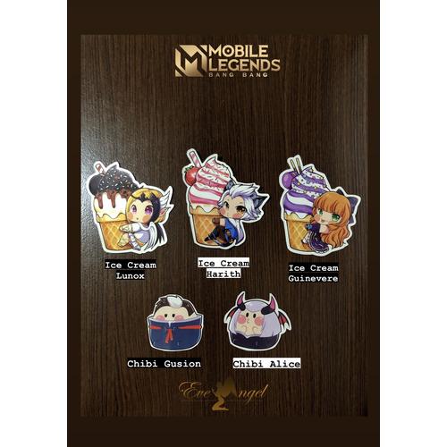 Jual Sticker Mobile Legends Chibi MLBB Harith Lunox Guinevere Gusion ...