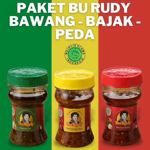 Jual Paket Sambal Bu Rudy Khas Surabaya (Bawang, Bajak, Ijo ...