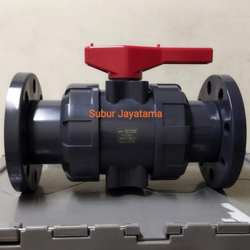Jual Ball Valve/Stop Kran PVC Flange JIS 10K 3 " inchi DN 80 - Jakarta Barat - Subur Jayatama ...