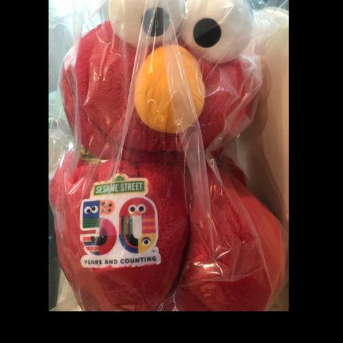 Jual Sesame Street Elmo 50th Anniversary Plush Toy Boneka Elmo Original ...