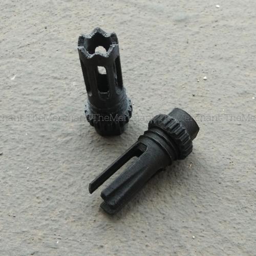 Jual Flash Hider Custom Crown / Tri Prong 14mm ccw / cw - Crown FH ...