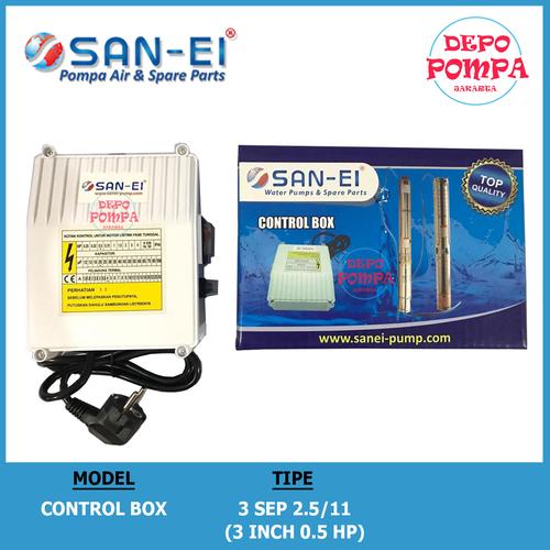 Jual Control Box Pompa Air Satelit SAN EI 3 INCH 0.5 HP - Jakarta Barat ...