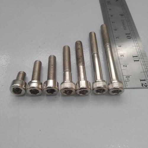 Jual Baut L5 variasi ukuran diameter 6 mm panjang 60 mm - 6x25mm - Kab ...