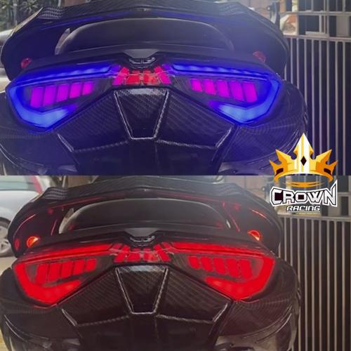 Jual Lampu Stop Xcase LED 3 in 1 Sein Running All New Nmax 155 - Biru ...