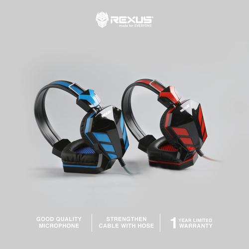 Promo REXUS VONIX F22 GAMING HEADSET - Merah Cicil 0% 3x - Kota ...