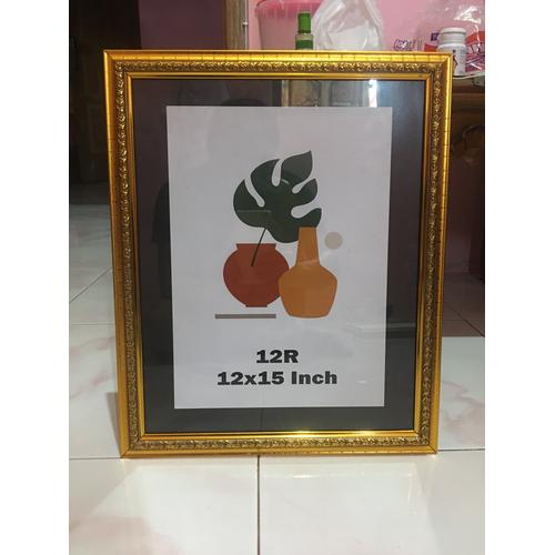 Jual Bingkai Foto / Pigura / Frame 12R 12RS 14R 14RS 16R 16RS - Emas ...