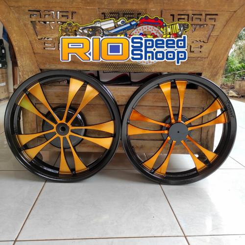 Jual Velg Racing 14 Tapak Lebar Mio-Mio J-Mio Gt-Fino-xride ukuran 215 ...