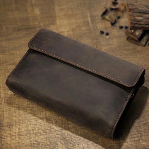 Jual TAS TANGAN KULIT SAPI PREMIUM CH - HANDBAG KULIT ASLI POUCH KULIT ...