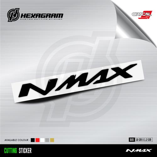 Jual Cutting Sticker Yamaha NMAX Logo | Stiker Logo NMAX - Putih - Kota ...