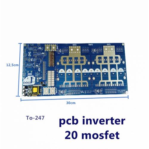 Jual PCB Power Inverter 20 mosfet TO247 LF 12V24V36V48V to247 - Kota ...