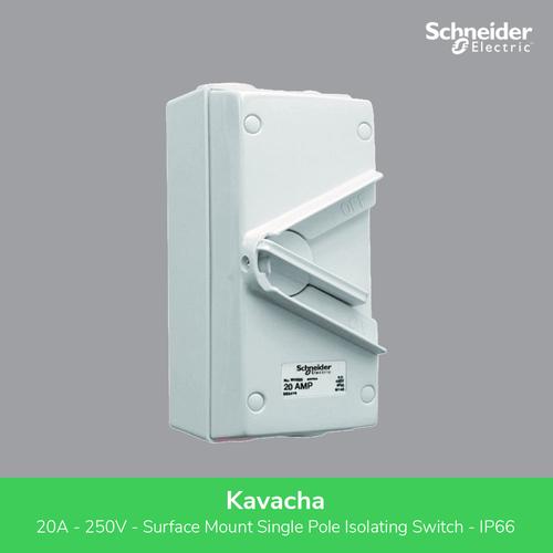 Promo Schneider Isolator Switch 20A Surface Mount 1P Kavacha - WHS20_GY - Jakarta Pusat - Smart ...
