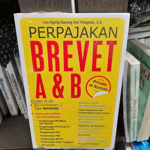 Jual Perpajakan Brevet A dan B - Leo Agung Danang Dwi Pangestu Buku Asli - Kab. Bantul - Buku ...
