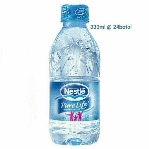 Jual Nestle Pure Life Botol 330ml @24 Botol dalam kemasan dus / karton ...