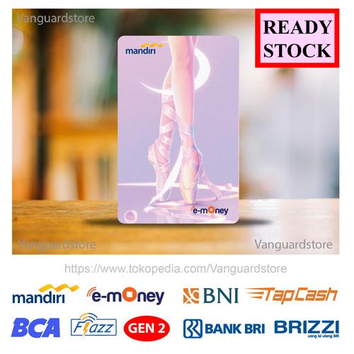 Jual Kartu Emoney Mandiri Etoll Design Gambar Tarian Balet - 1 SISI ...