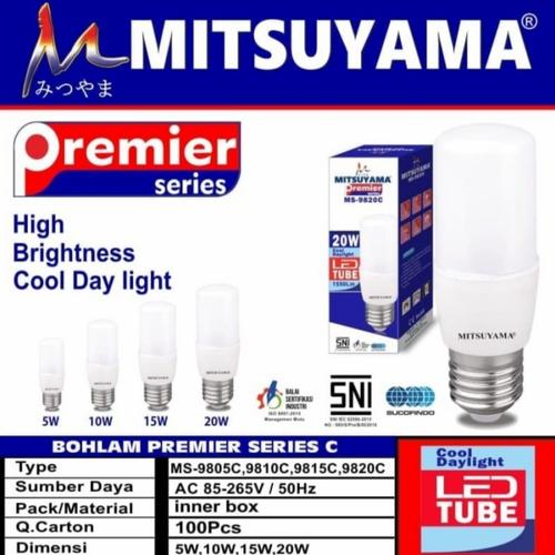 Jual MITSUYAMA Bohlam Lampu LED Stik MS 9820C 20w 20 watt - Jakarta Pusat - Mister LED | Tokopedia
