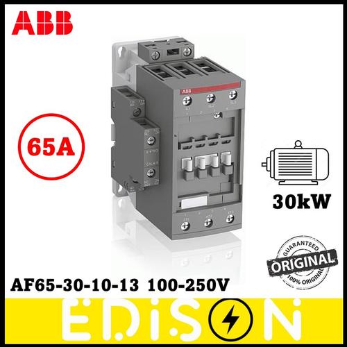 Jual ABB Contactor Kontaktor AF65-30-11-13 100-250V AC/DC 1SBL387001R1311 - Jakarta Barat ...