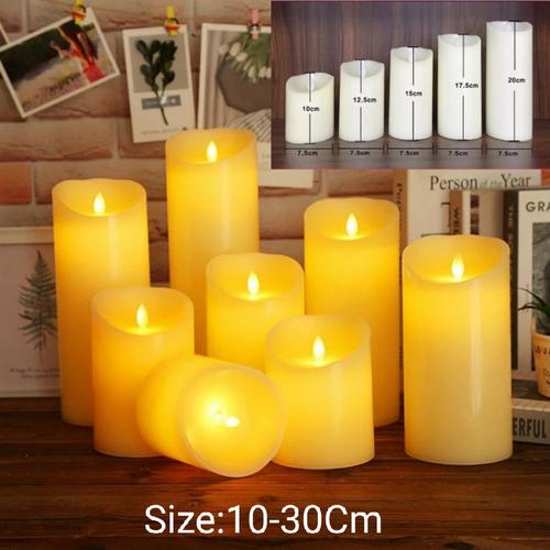 Jual Lilin Led Elektrik Api Bergoyang 20 cm - Plastic, 10cm - Jakarta ...