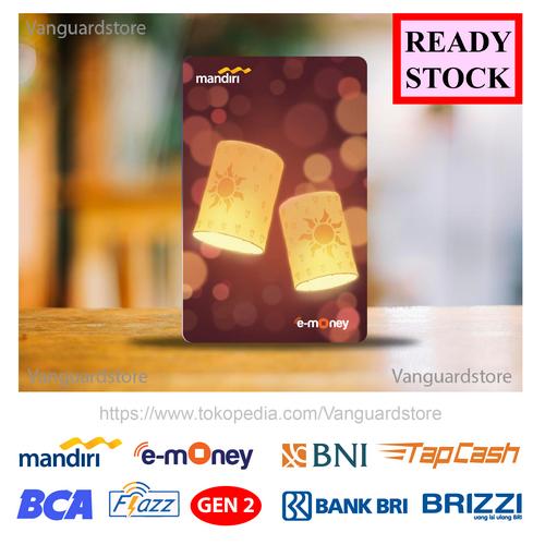 Jual KARTU EMONEY ETOLL Kartun Lampion Tangled Rapunzel - 1 SISI ...