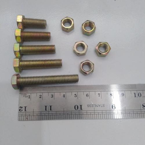 Jual Baut + mur M8 ukuran diameter 8mm panjang 50 mm kunci 12 - 8x50mm ...