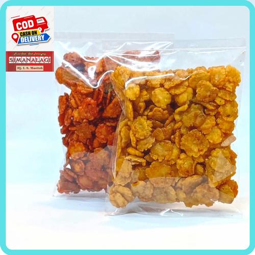 Jual keripik kripik emping melinjo satu tumbuk oleh oleh bandung ...