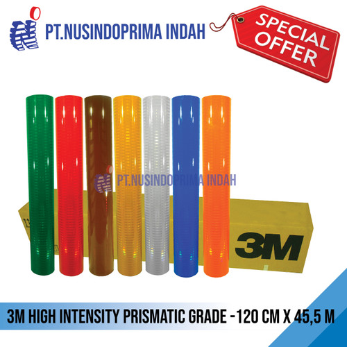 Jual 3M- REFLECTIVE SHEETING HIGH INTENSITY PRISMATIC ( HIP ) ASTM ...