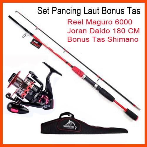 Jual Set Pancing Laut Maguro Kekuatan 30 Kg Asli Original - Jakarta Utara - runship | Tokopedia