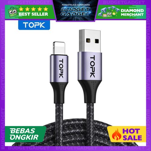 Jual TOPK Kabel Charger Fast Charging 3A 1 Meter - AN10 - USB Type C ...