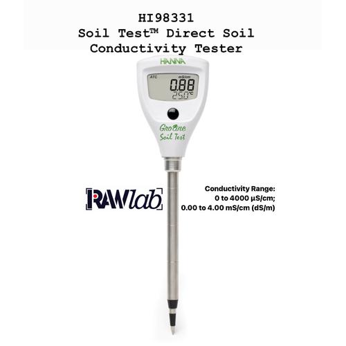 Jual EC soil test HI98331 Hanna Instruments - Jakarta Utara - RawLab ...