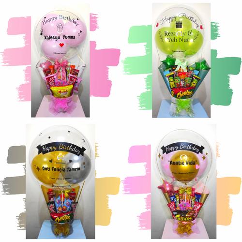 Jual Balon udara isi snack Buket balon bandung - Hitam - Kab. Bandung ...