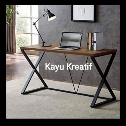 Jual top table meja kerja kayu jati asli150x60x75cm - Jakarta Selatan ...