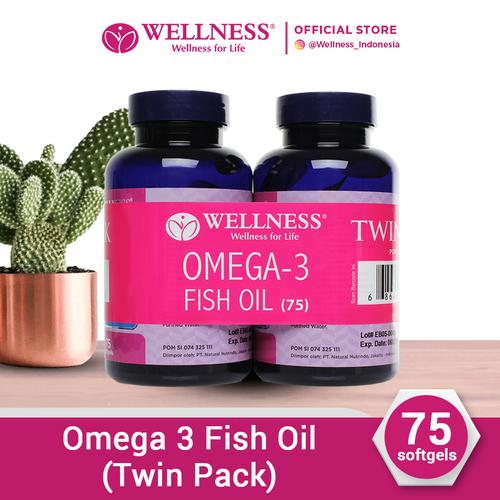 Promo Wellness Omega-3 Fish Oil [75 Softgels] - Banded - Jakarta Barat ...