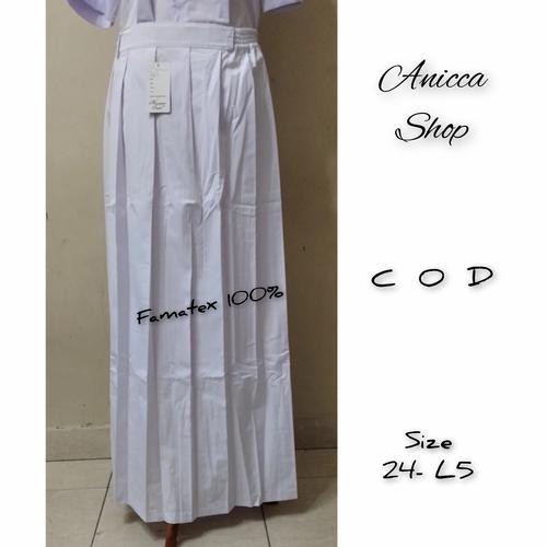 Jual Rok Sekolah Rempel Panjang Putih Untuk Sd/Smp/Sma/Seragam Sekolah - 24 25 - Jakarta Selatan ...