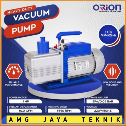Jual Mesin Vakum Pompa AC Vacuum Pump AC 1HP Orion VP-RS-6 BERGARANSI ...