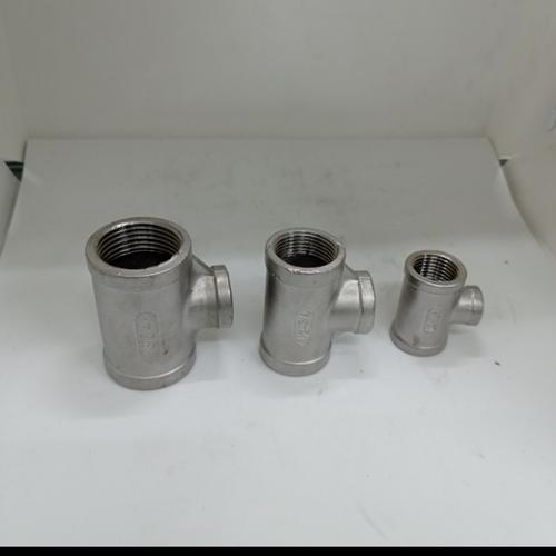 Jual V-SOK TEE CABANG 3 STAINLESS SS304 DRAT DLM 3/4x1/2 INCH - Jakarta ...