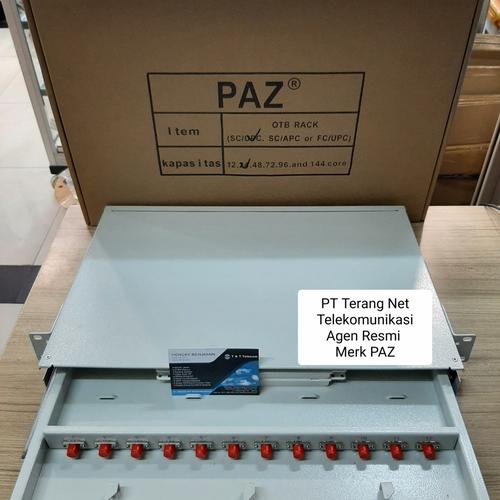 Jual PAZ ODF OTB RACK 12 CORE FC UPC FULL SET PAS - Jakarta Pusat - TNT ...