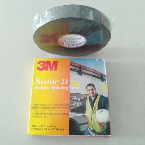 Jual Isolasi Listrik 3M Scotch 23 Rubber Splicing Tape Made in Brazil ...