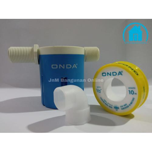 Jual Pelampung Radar Otomatis Toren Kran Air Onda Horizontal 1/2 Inch ...