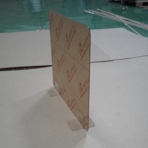Jual Akrilik partisi/ pembatas meja type J bening (3MM) - 40x60cm 3mm ...