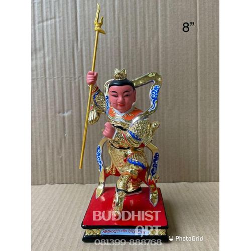 Jual patung dewa nacha locia naca nezha 8 inch kayu - Jakarta Utara ...