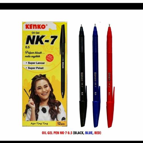 Jual Pulpen Standar Kenko NK-7 (LUSIN) - Biru - Kota Serang - joyko ...