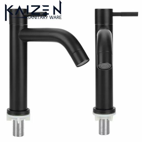 Jual Kran wastafel hitam /kran wastafel blck stainless sus304 - Jakarta ...