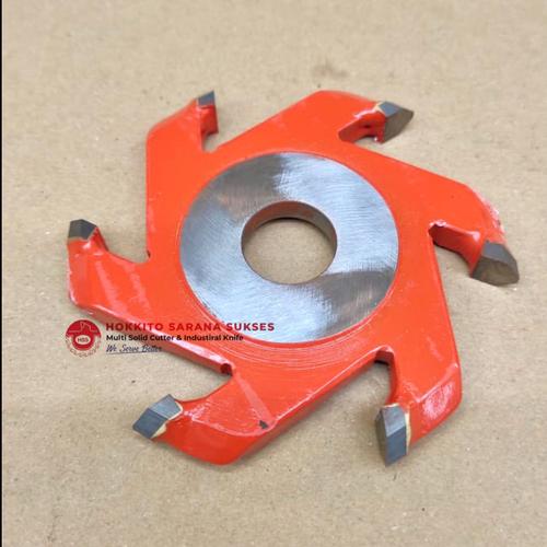 Jual Pisau ACP 4 inch / V Cutter Mata 6 / Pisau Potong Aluminium TCT ...