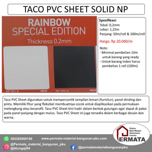 Jual TACO PVC SHEET SOLID - NON PRIMER - Kota Pekanbaru - Permata ...