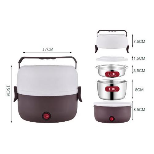 Jual ELECTRIC LUNCH BOX KOTAK BEKAL MULTIFUNGSI ALAT PEMANAS MAKANAN ...