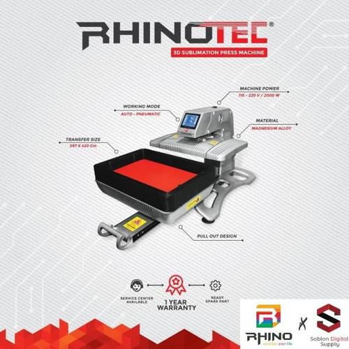 Jual ALAT SABLON DIGITAL 3D SUBLIME RHINOTEC MESIN SABLON CASING ...