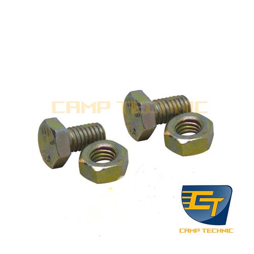 Jual MUR BAUT KUNING HEXAGON M8 DIAMETER DRAT 8MM PITCH 1.0MM KUNCI 12 ...