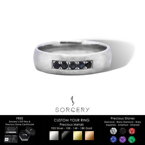 Promo SORCERY Ring CRD Cincin Permata Custom Premium Emas Perak Pria ...