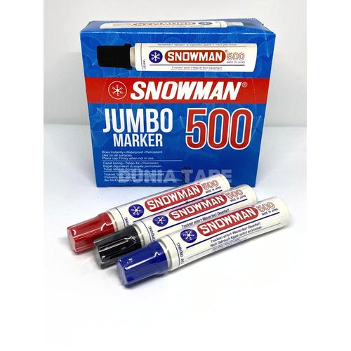 Jual Spidol snowman jumbo marker 500 - Merah - Jakarta Barat - Dunia ...