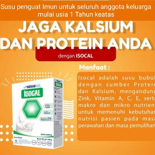 Jual Susu ISOCAL Immunocal 400 Nestle - Kota Surabaya - Ikhtiar Sembuh ...