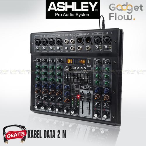 Jual Mixer Soundcard Recording Audio Interface ASHLEY SAMSON 6 Channel ...